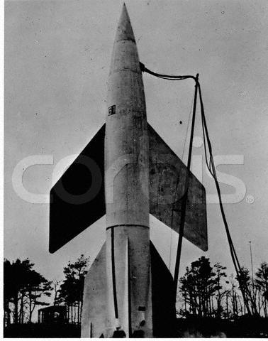 A German V-2 Rocket Ready for Launching – Toren Atkinson