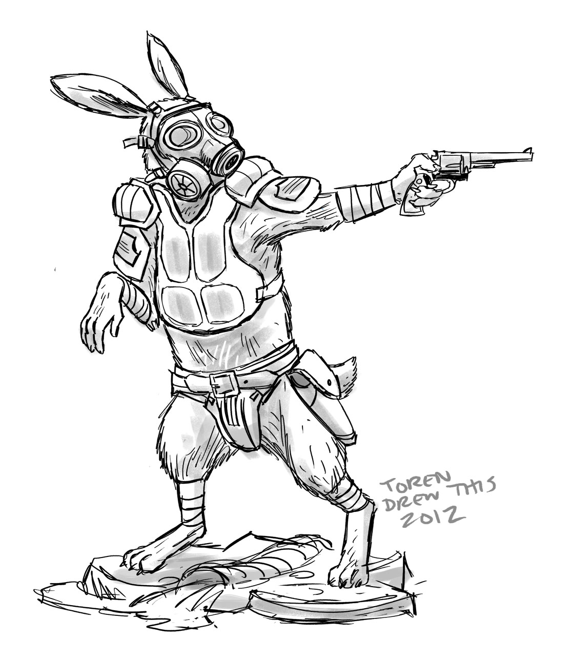 mutant-rabbit-with-magnum – Toren Atkinson