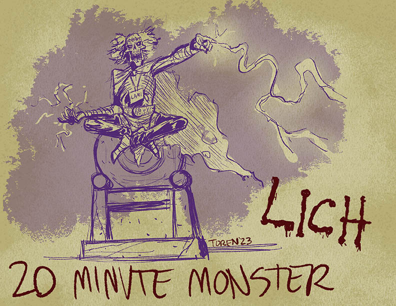 20 Minute Monster Series: AD&D Monster Manual – Toren Atkinson