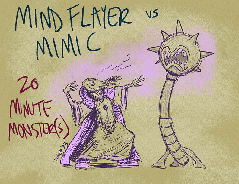 20 Minute Monster Series: AD&D Monster Manual – Toren Atkinson