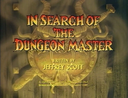 Adapting “In Search of the Dungeon Master” Dungeons and Dragons Cartoon ...